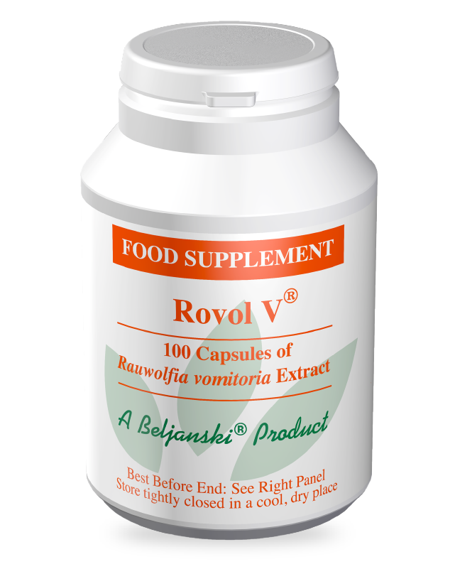Rovol V® | Extrait de Rauwolfia Vomitoria | Produit Beljanski® | BG 8 ...