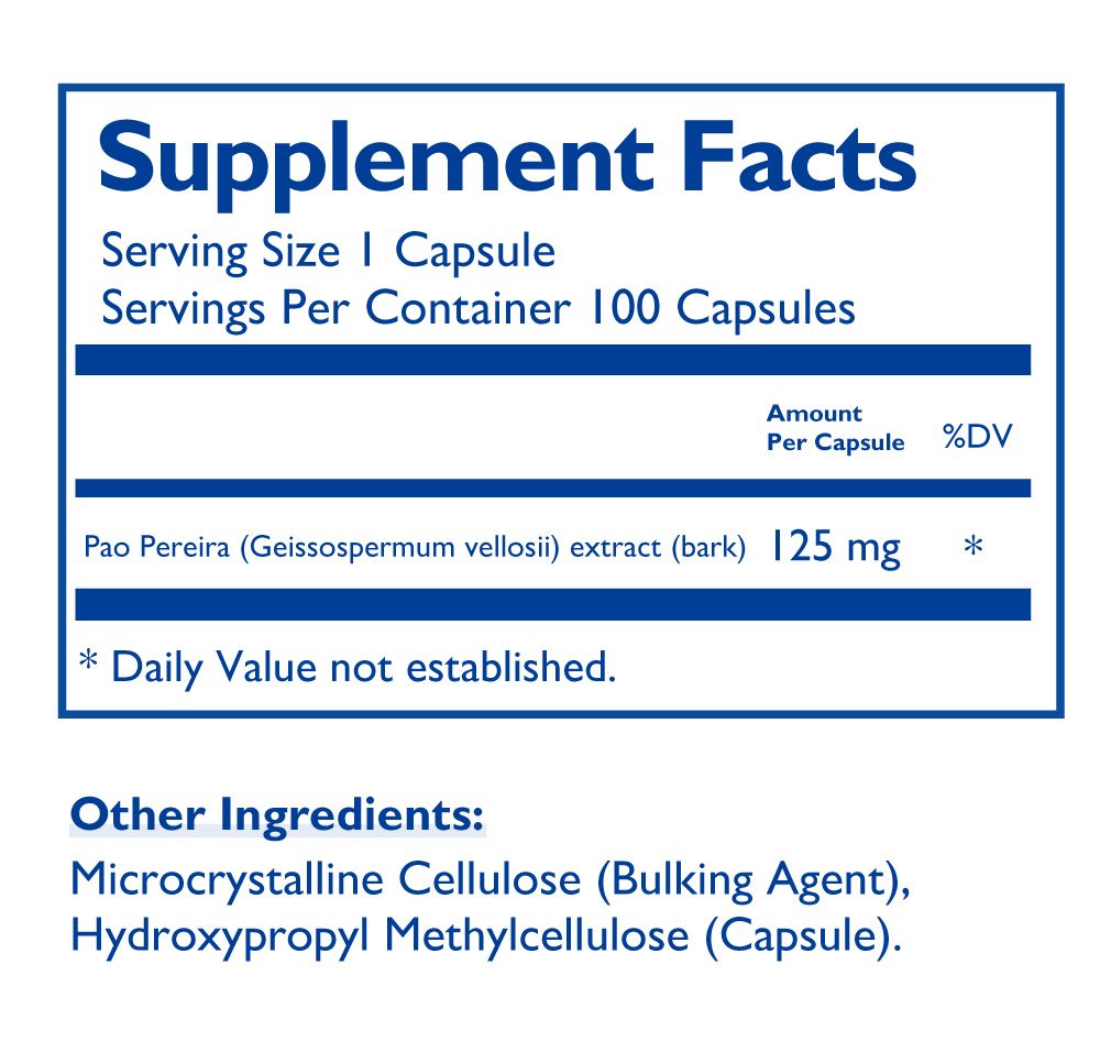 Pao V® | Original Name BP100 | Pao Pereira | Beljanski® Products ...